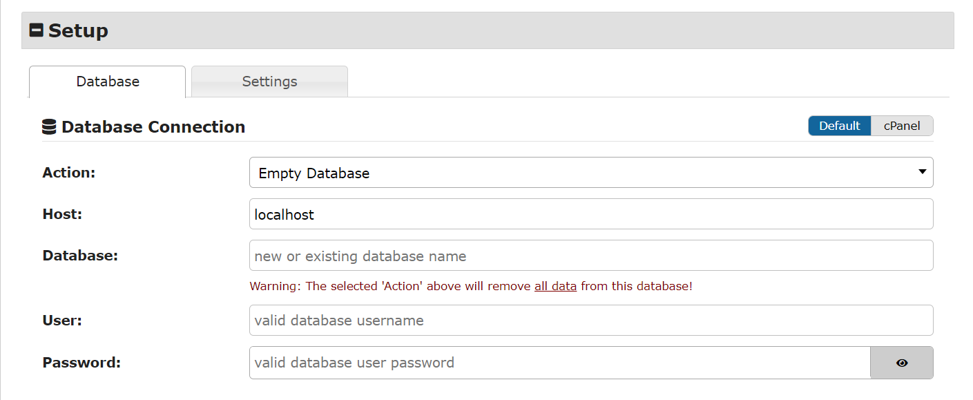 【WordPress】Duplicatorのデータベースの移管設定はどれを選ぶべきか？Empty database, Backup existing talbes, Skip database ...