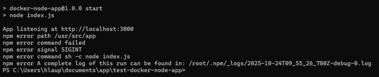 【初心者向け】Docker上にNode.js環境を構築する方法を徹底解説！localhostに簡単なWEBサイトを公開